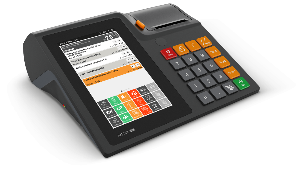 Kasa fiskalna Novitus Next PRO Online - Warszawa - PROKAS S.C.