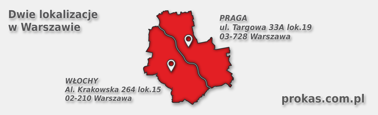 Kasy i drukarki fiskalne, systemy sprzedaży Warszawa - PROKAS S.C