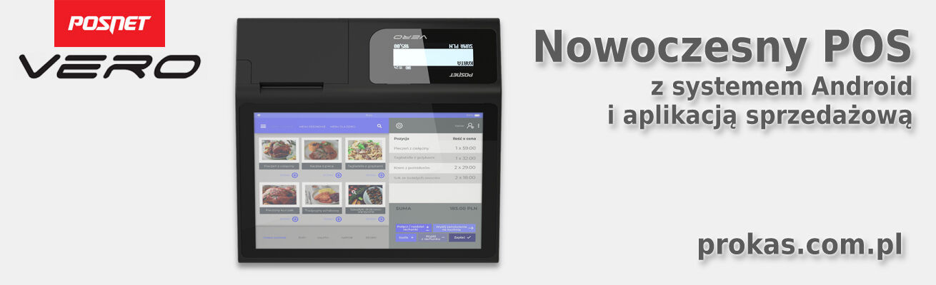 Kasy i drukarki fiskalne, systemy sprzedaży Warszawa - PROKAS S.C